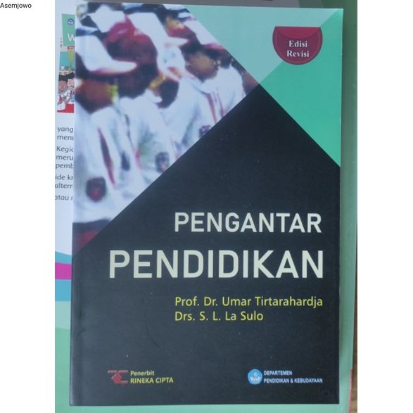 Jual Pengantar pendidikan Prof umar tirtarahardja edisi revisi | Shopee Indonesia