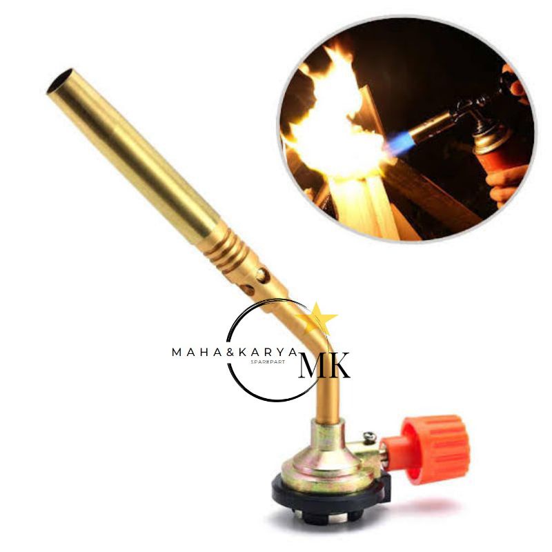 Jual Torch Flame Gun BTM-101B / Kepala Kuningan Gas Pemantik Api / Alat ...