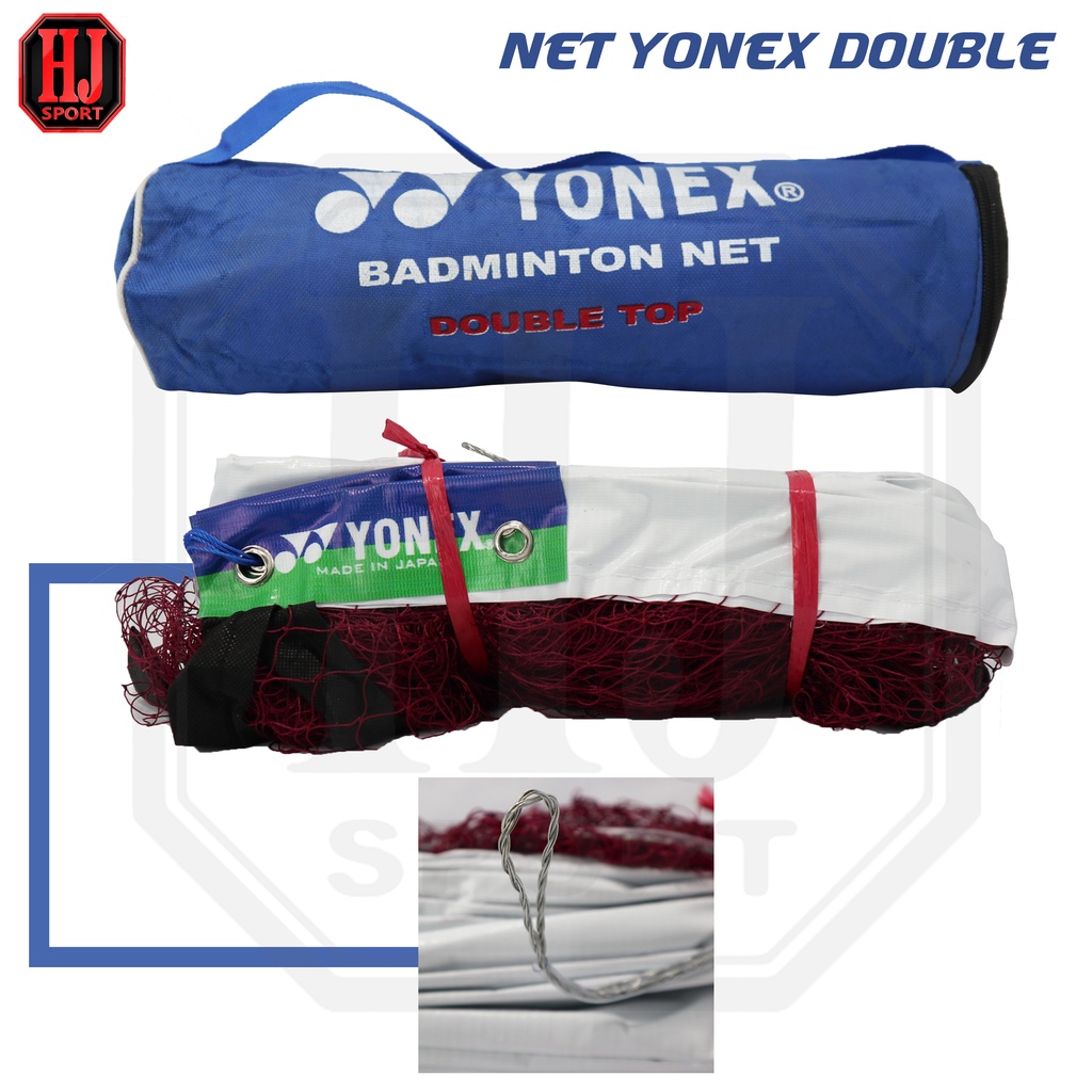 Jual Net Badminton Yonex Double Tali Baja JAPAN | Shopee Indonesia