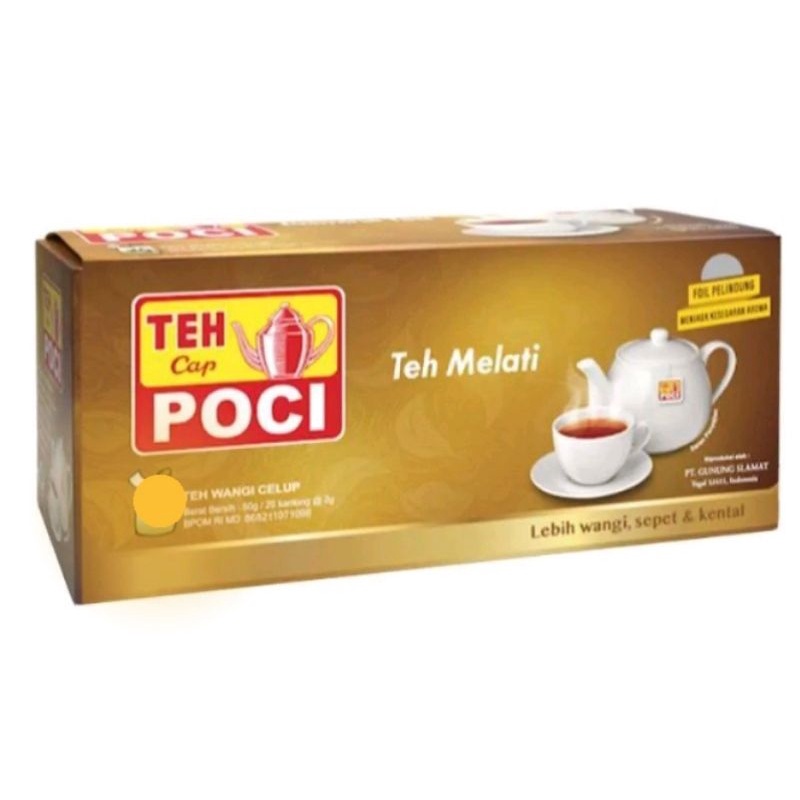 Jual N_S_Y Teh cap Poci box teh melati isi 15 kantong | Shopee Indonesia