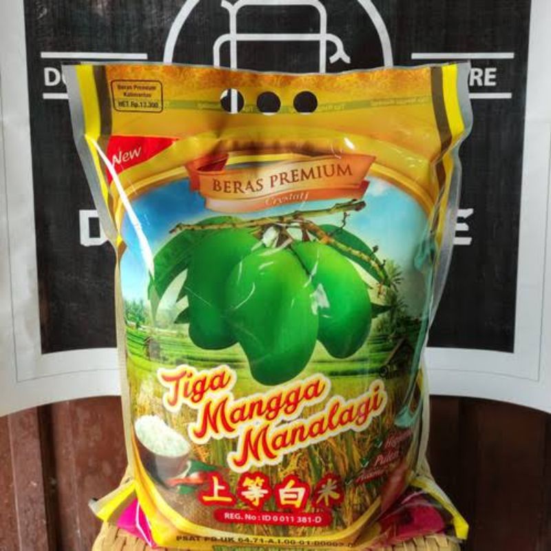 Jual BERAS TIGA MANGGA 5KG | Shopee Indonesia