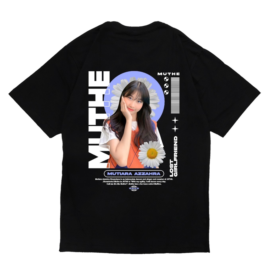 Jual KAOS JKT48 NEW ERA MUTHE - TSHIRT MEMBER JKT 48 NEW ERA Mutiara Azzahra | Shopee Indonesia