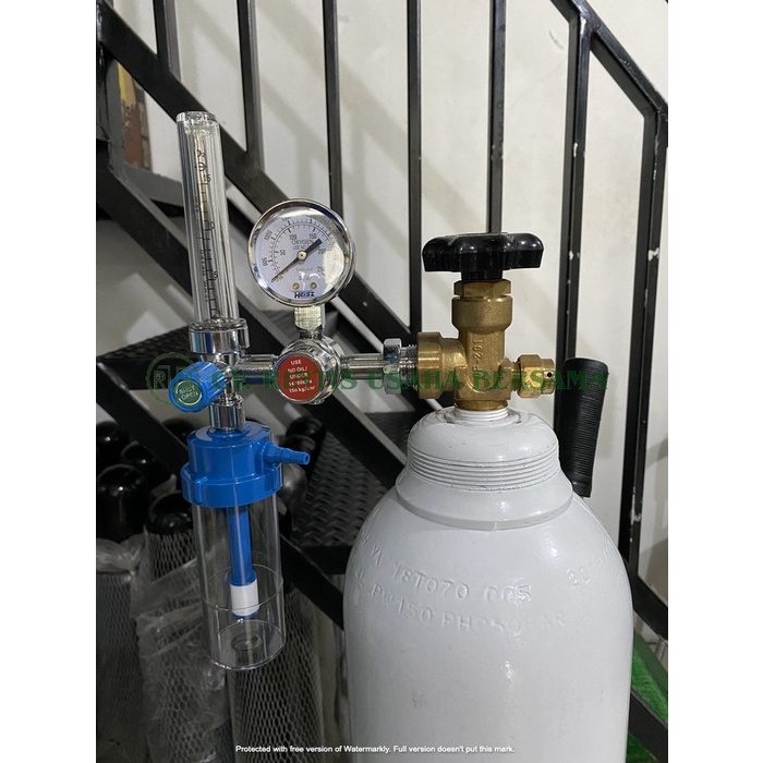 Jual Tabung Oksigen 2m3 lengkap (pengiriman luar kota) - sidiqirawanshops | Shopee Indonesia