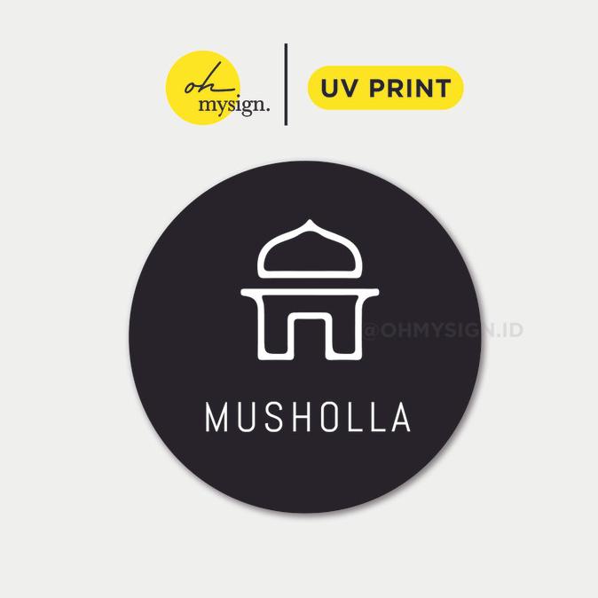 Jual Tulisan Musholla Sign Board Akrilik Tempel Signage Dinding Label ... Jual Tulisan Musholla Sign Board Akrilik Tempel Signage Dinding Label ...