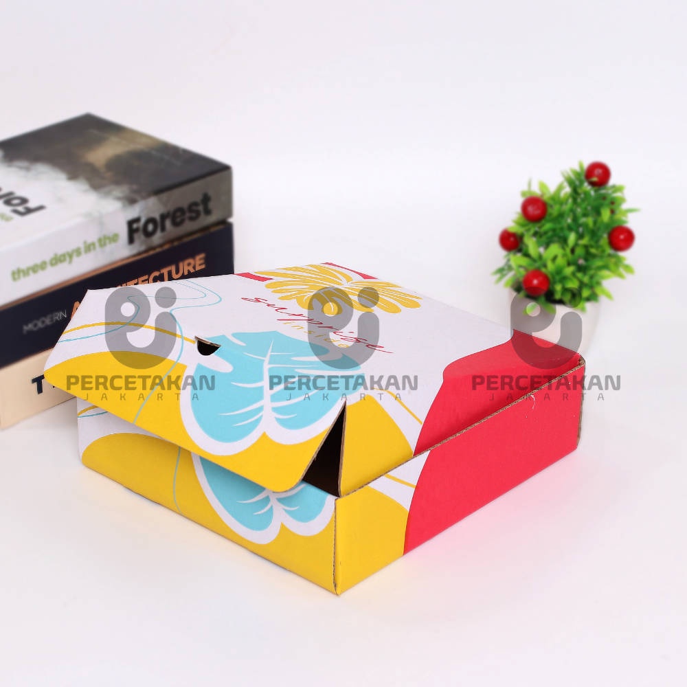 Jual Kardus Corrugated 24x24x7 CM | Kotak Hampers | Die Cut | Kotak ...