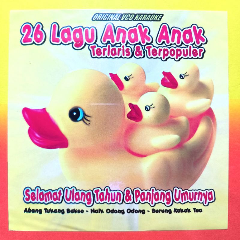 Jual KASET VCD MUSIK 26 LAGU ANAK ANAK TERLARIS DAN TERPOPULER PILIHAN TERBARU. | Shopee Indonesia