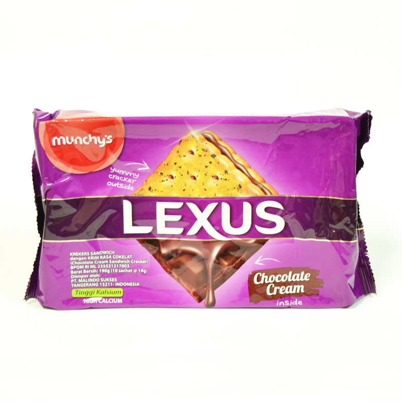 Jual Lexus Biscuit Sandwich Chocolate 190Gr | Shopee Indonesia