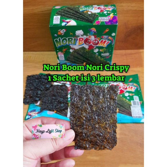 Jual Nori Crispy Snack rumput laut mamasuka rumput laut snack seafood ...