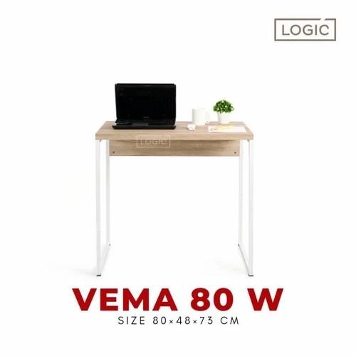 Jual Meja Belajar / Meja Kerja / Meja Komputer / Meja Kantor / VEMA 80 W | Shopee Indonesia