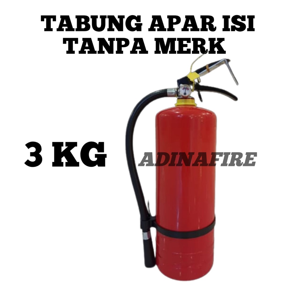 Jual TABUNG APAR POWDER ISI POLOS TANPA MERK 3 KG | Shopee Indonesia