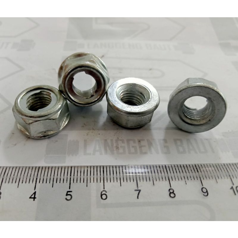 Jual Mur As Roda Motor M10 / U Nut M10 Kunci 17 | Shopee Indonesia