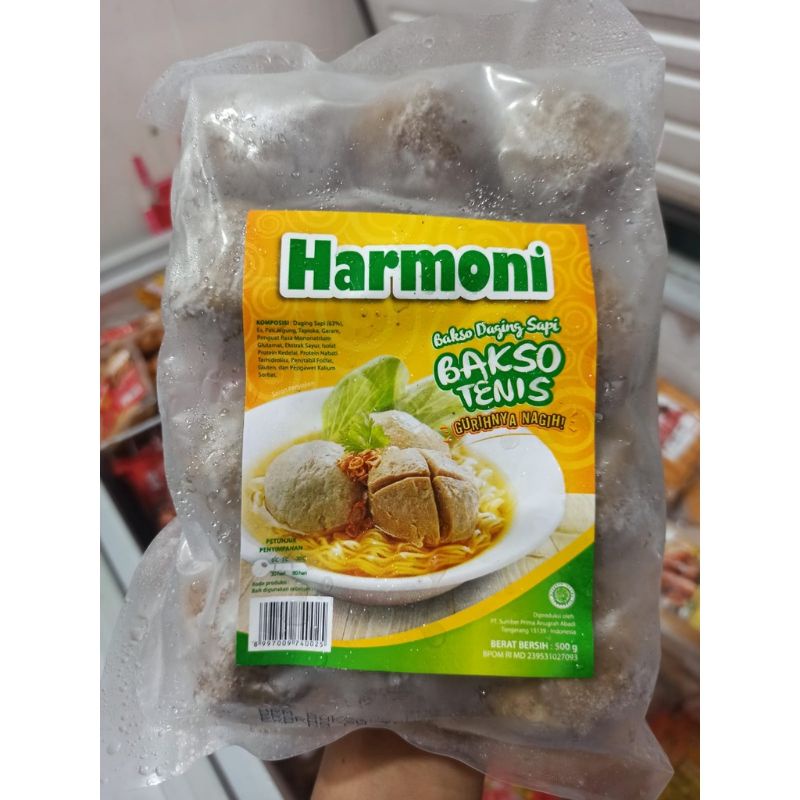 Jual Raja Frozen ] Harmoni Bakso Tenis isi 12 / 500gr | Shopee Indonesia