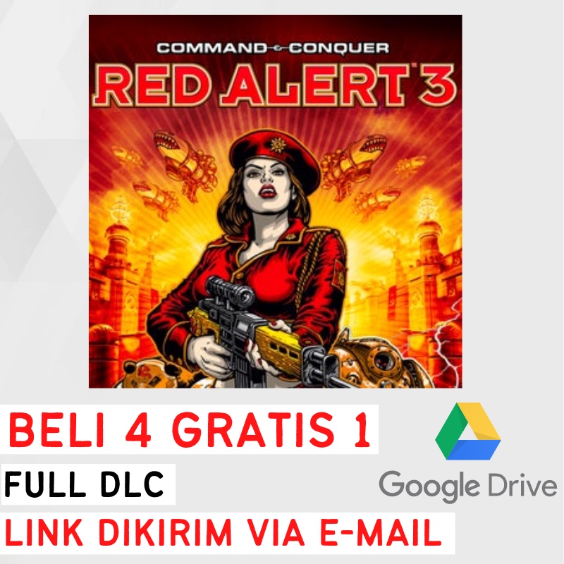 Jual COMMAND AND CONQUER RED ALERT 3 COMPLETE - GAME PC - GAME LAPTOP ...