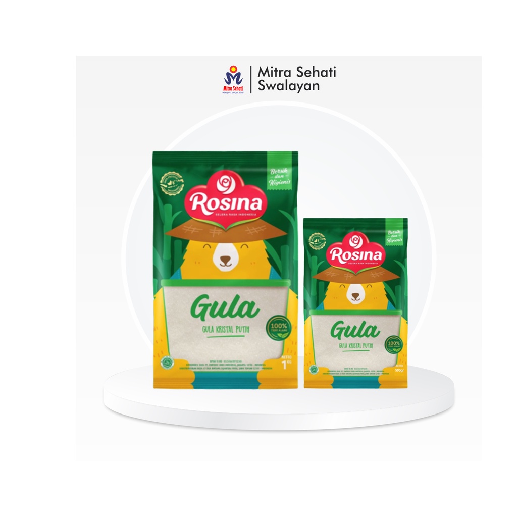 Jual GULA ROSINA 500gr & 1kg - Mitra Sehati Swalayan | Shopee Indonesia