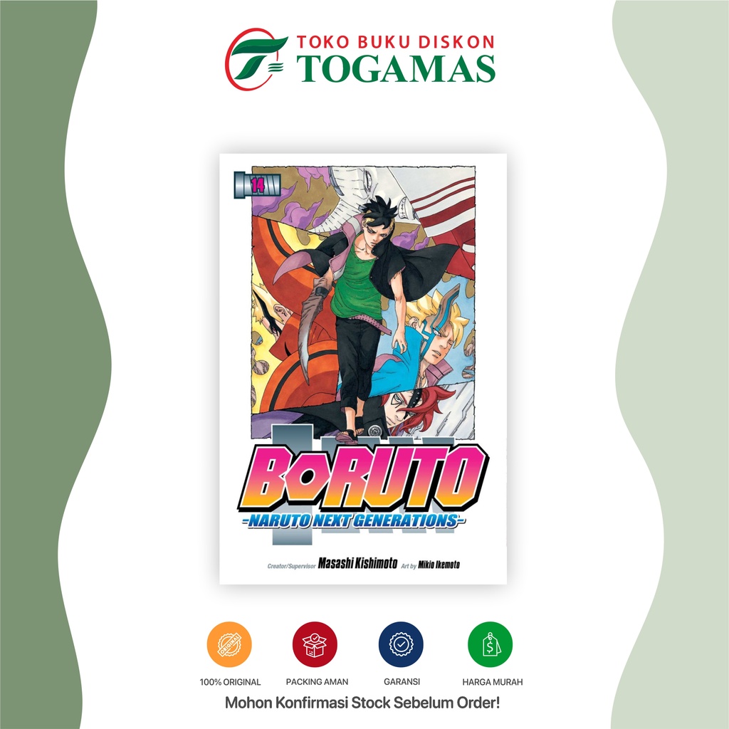 Jual Komik Boruto Naruto Next Generations Vol. 14 - MASASHI KISHIMOTO ...