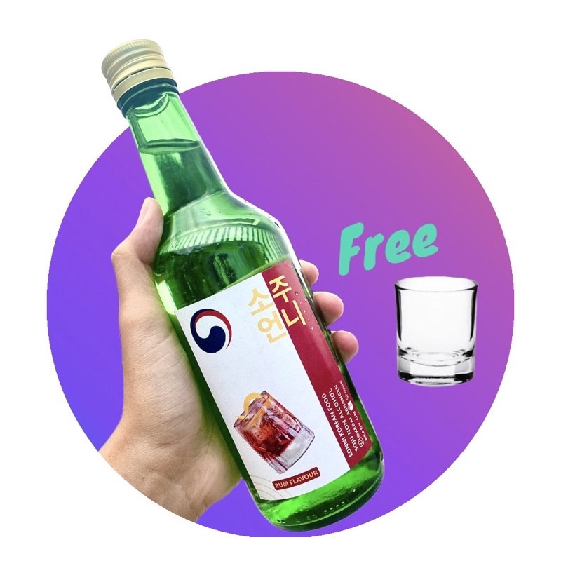 Jual Soju Halal ( Free Sloki Glass) non alkohol Rasa Rhum, Korean ...