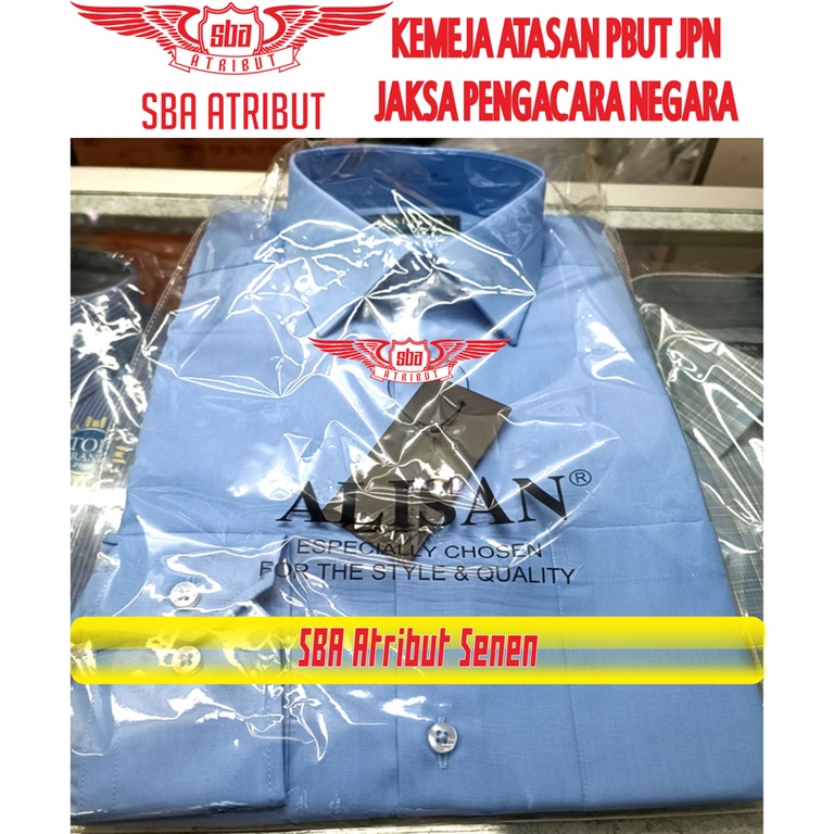 Jual KEMEJA PBUT JPN BIRU | SERAGAM ATASAN JAKSA PENGACARA NEGARA ...