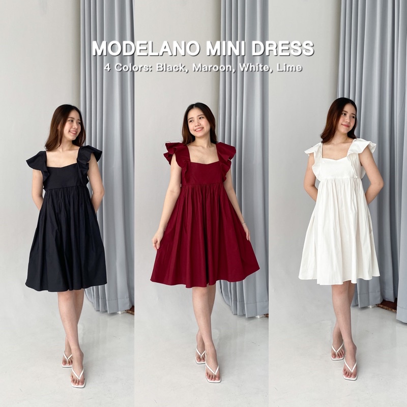 Jual Modelano Mini Dress | Shopee Indonesia