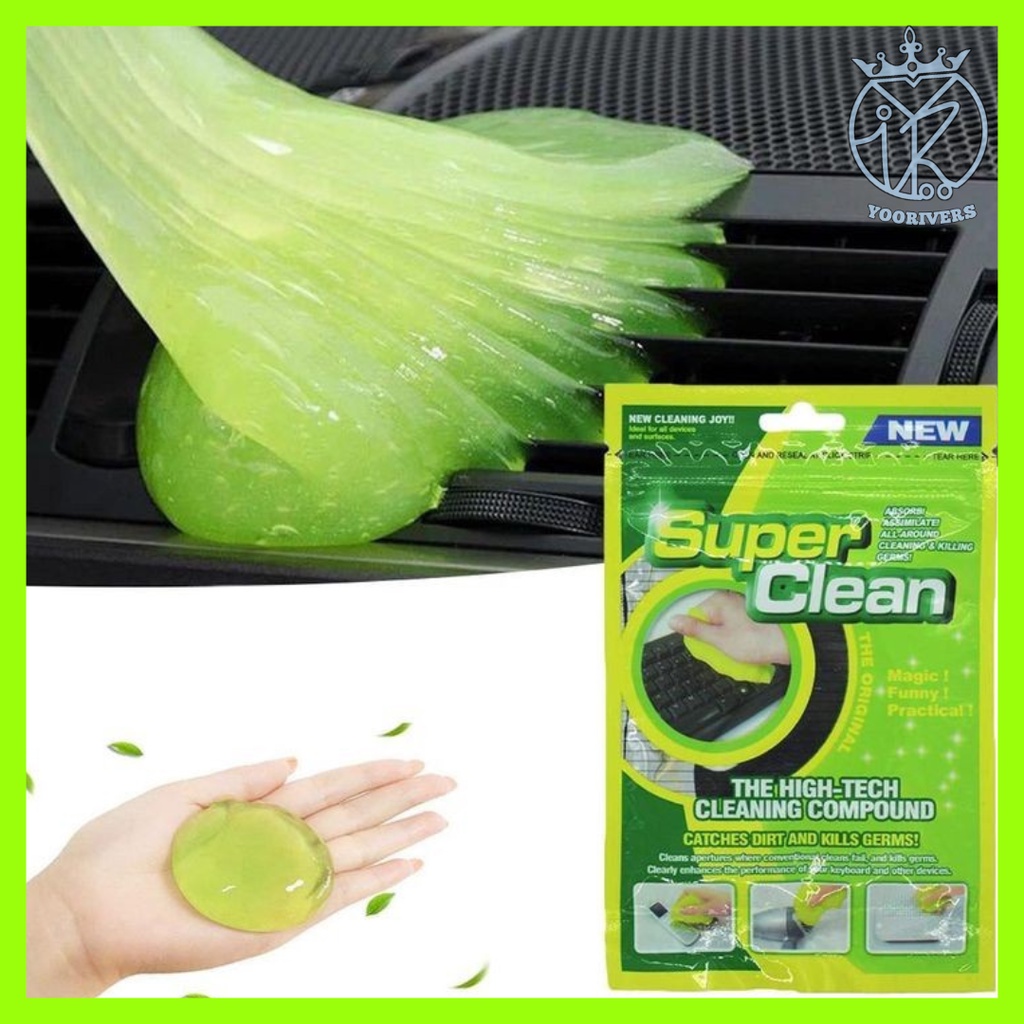 Jual Slime Pembersih Wangi SUPER CLEAN GEL slime jelly cleaner ...