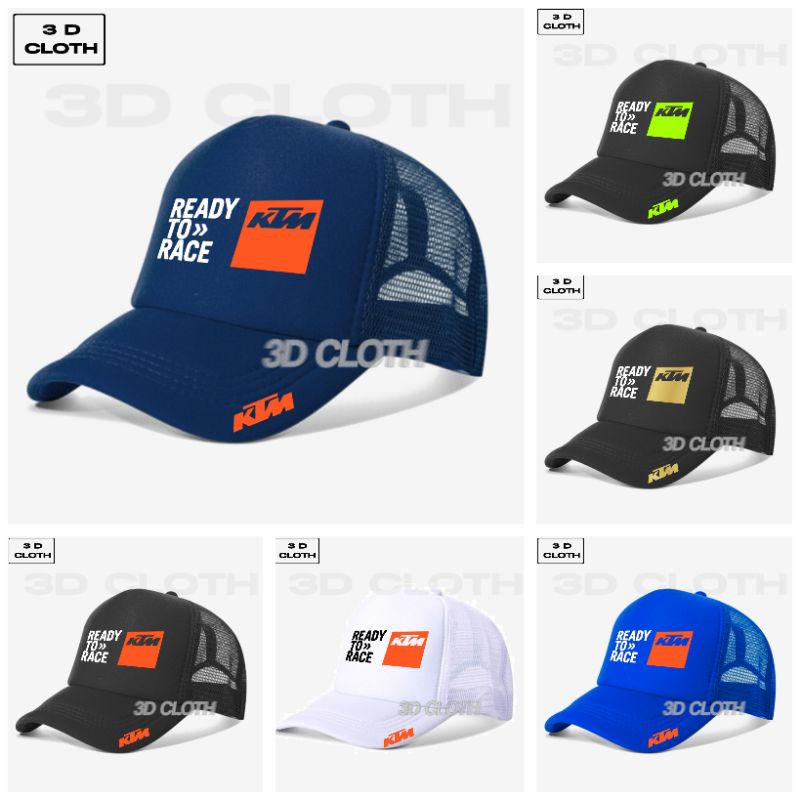 Jual Topi KTM RACING READY TO RACE Trucker Jaring | Shopee Indonesia