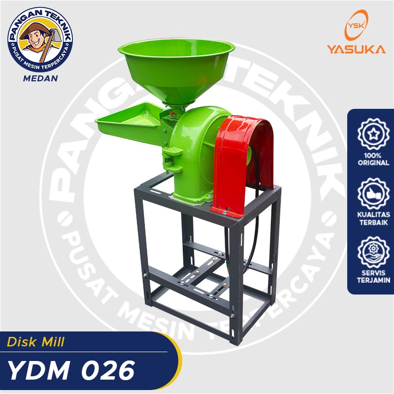 Jual GILINGAN TEPUNG | GRINDING MACHINE YDM-026 YASUKA | Shopee Indonesia