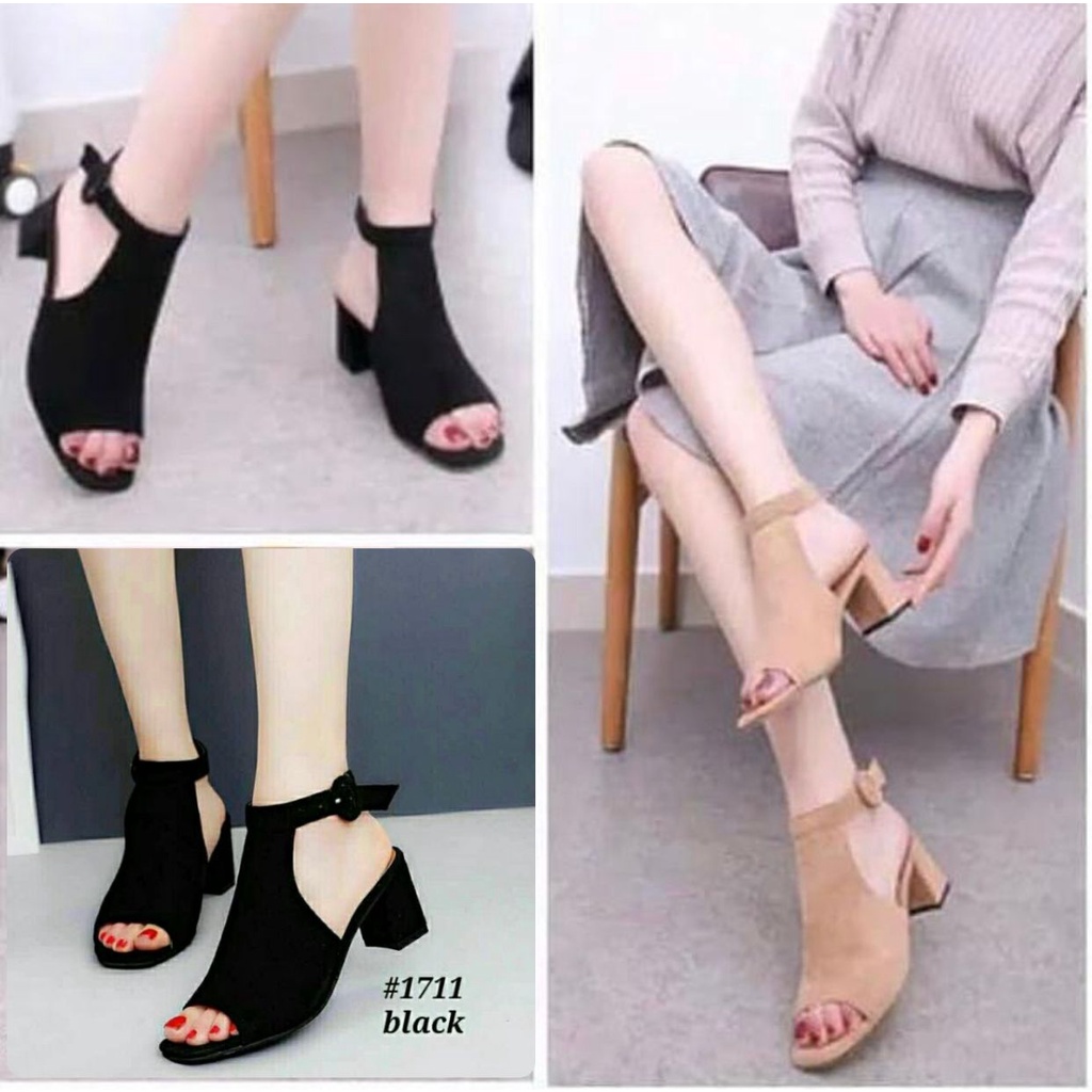 Jual SEPATU SENDAL WANITA KOREAN STYLE PESTA KERJA KANTOR FORMAL ...