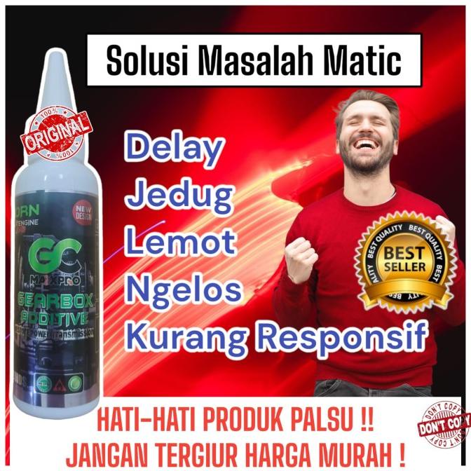 Jual GC MAXPRO Gearbox Additive 75ml CAIRAN ADITIF PELUMAS TRANSMISI ...