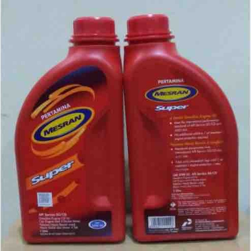 Jual PROMO OLI Pertamina Mesran Super 4T Sae 20/50 1 Liter (Dijamin ...