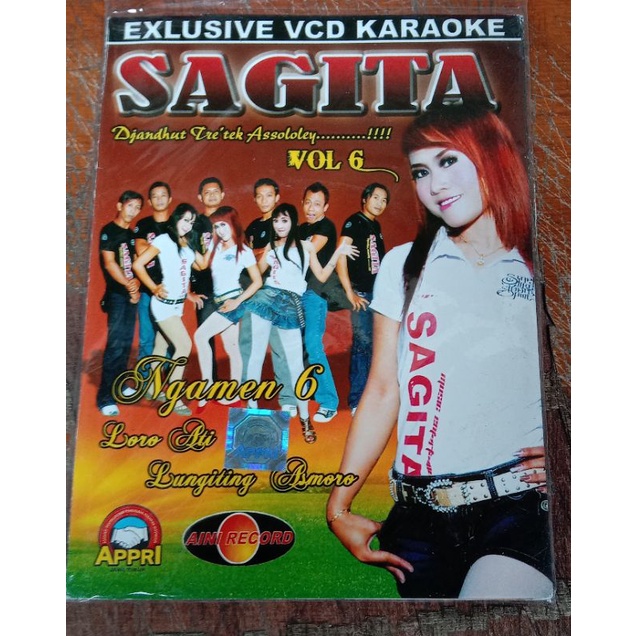 Jual Kaset Original Vcd dangdut Sagita vol 6 | Shopee Indonesia