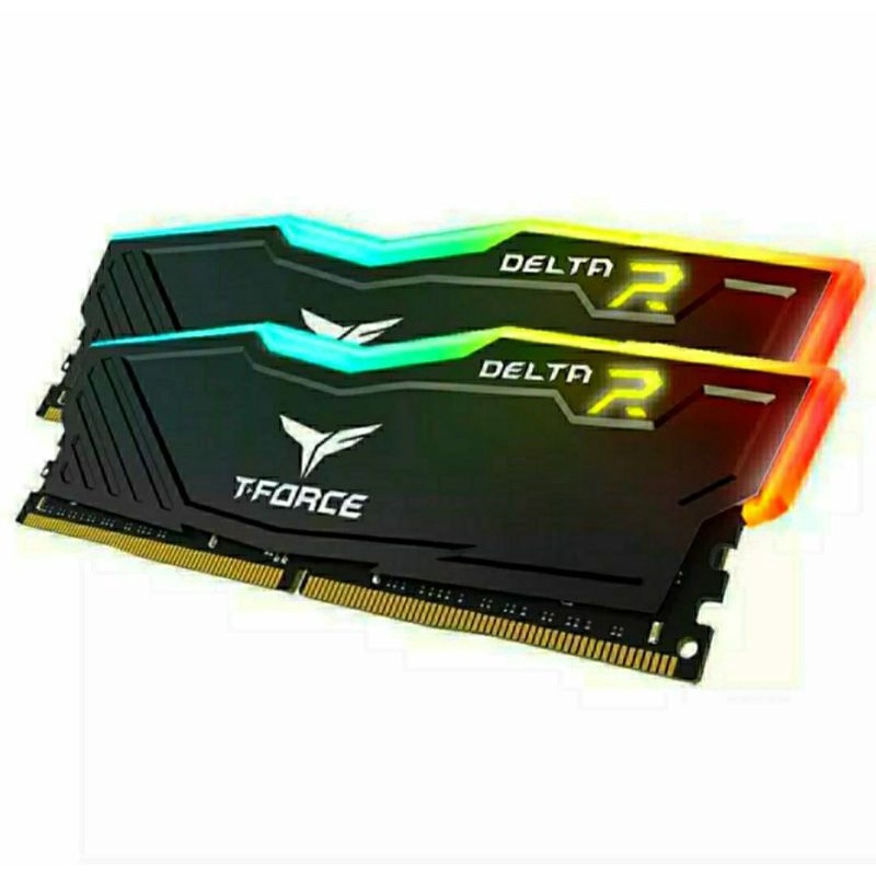 Jual TEAM T-Force Delta RGB (2x4) 8GB DDR4 kit 3000MHz | Shopee Indonesia
