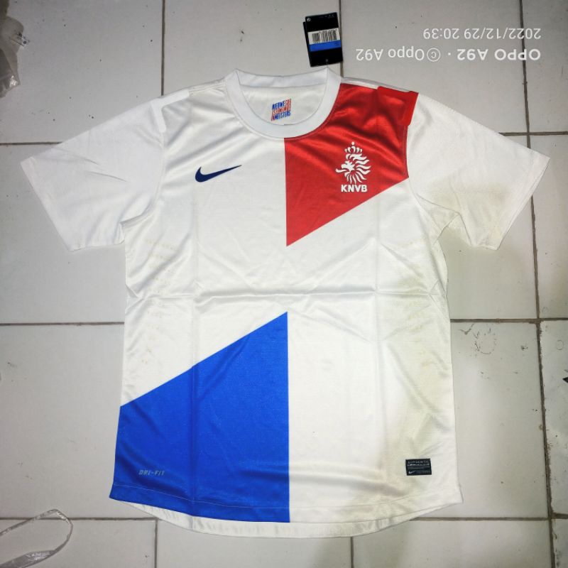 Jual Jersey Retro Belanda Away 2013 PI Player Issue Drifit ADV PUTIH ...