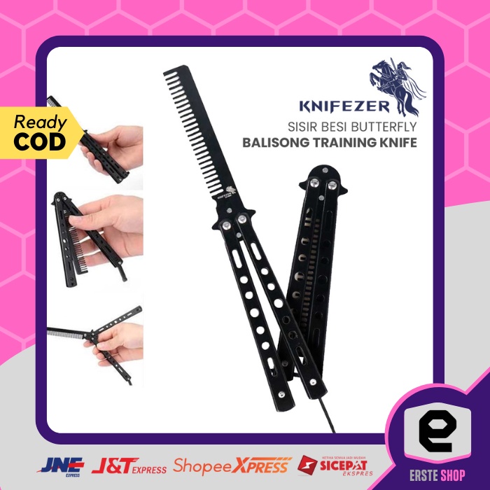Jual Alat Sisir Rambut Besi Lipat Untuk Training Capster Barber Salon ...