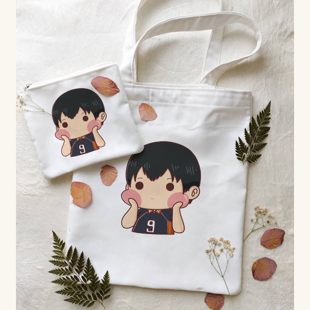 Jual HAIKYUU!! TOTE BAG + PENCIL CASE ANIME / ANIME KIT / ANIME FANKIT ...