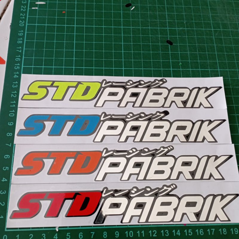 Jual Stiker Cutting STD PABRIK | Shopee Indonesia
