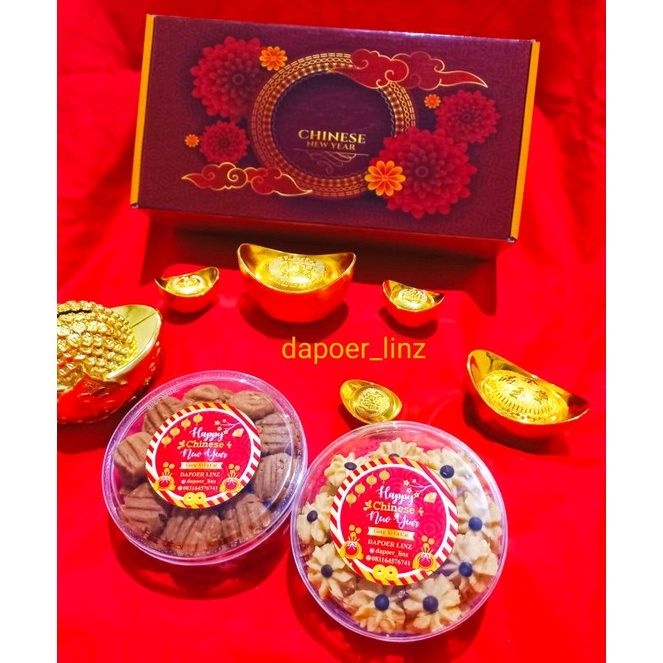 Jual box imlek / box CNY / box isi 2 toples / premium corrugated box ...