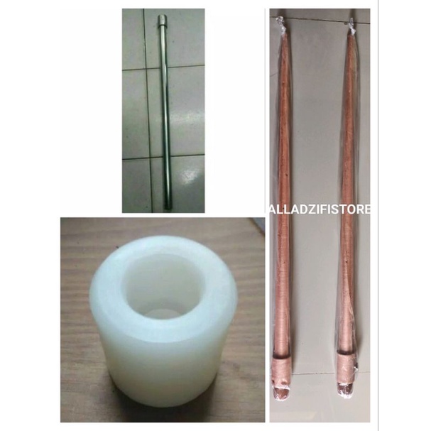 Jual PAKET PENANGKAL PETIR LENGKAP 3/4 60CM / SPLITZEN BABIT TEMBAGA ...