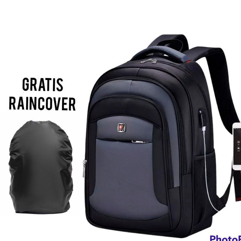 Jual MS_Backpack polo Tas Ransel Sekolah Ransel kuliah Tas kerja gratis ...