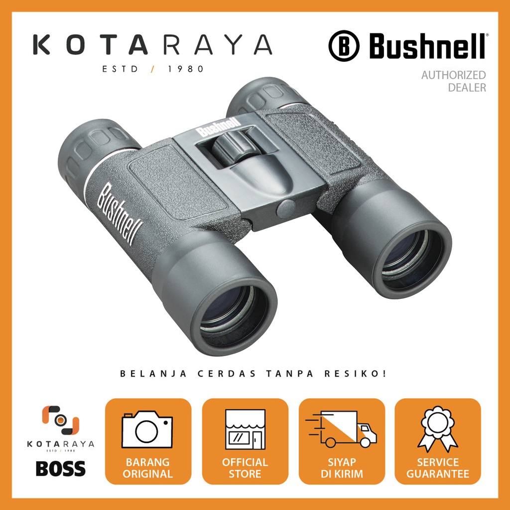 Jual Bushnell Powerview 10x 25MM binocular bushnell original 132516 ...