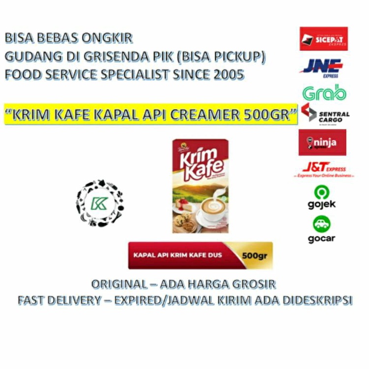 Jual Krim Kafe Kapal Api 500gr Creamer Bubuk | Shopee Indonesia
