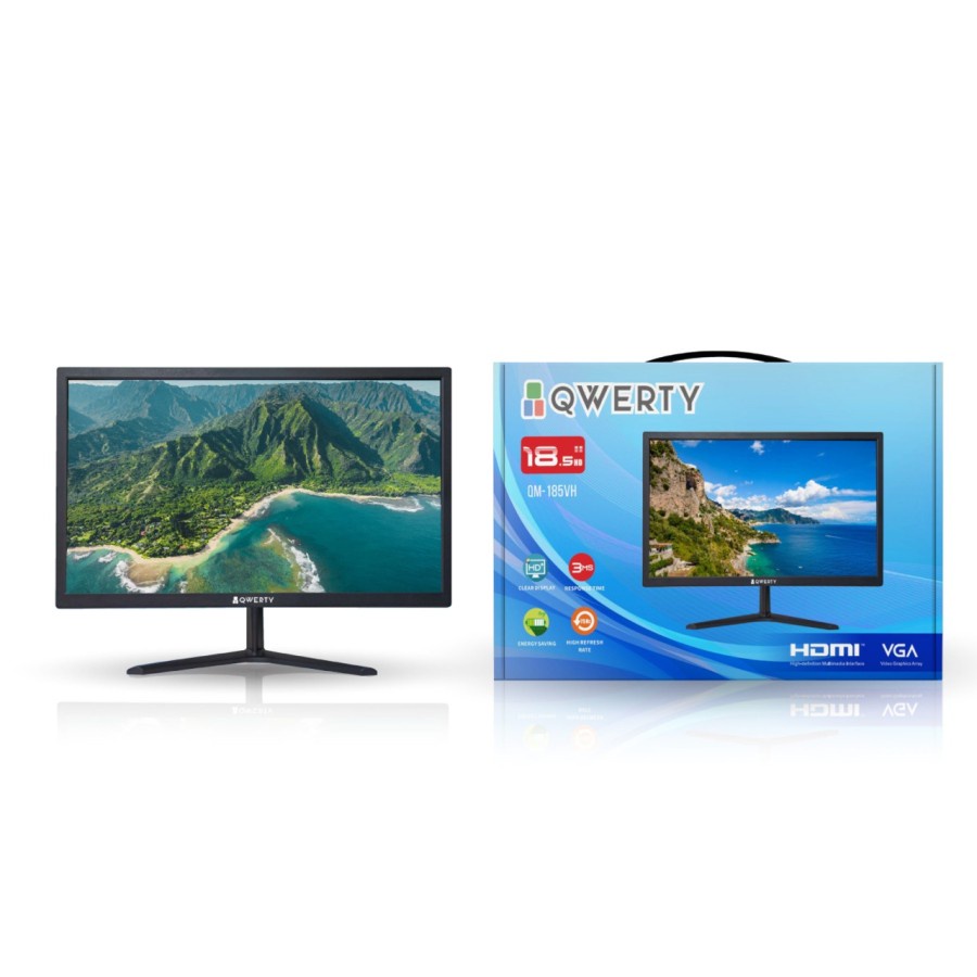 Jual MONITOR LED QWERTY 19INCH | Shopee Indonesia