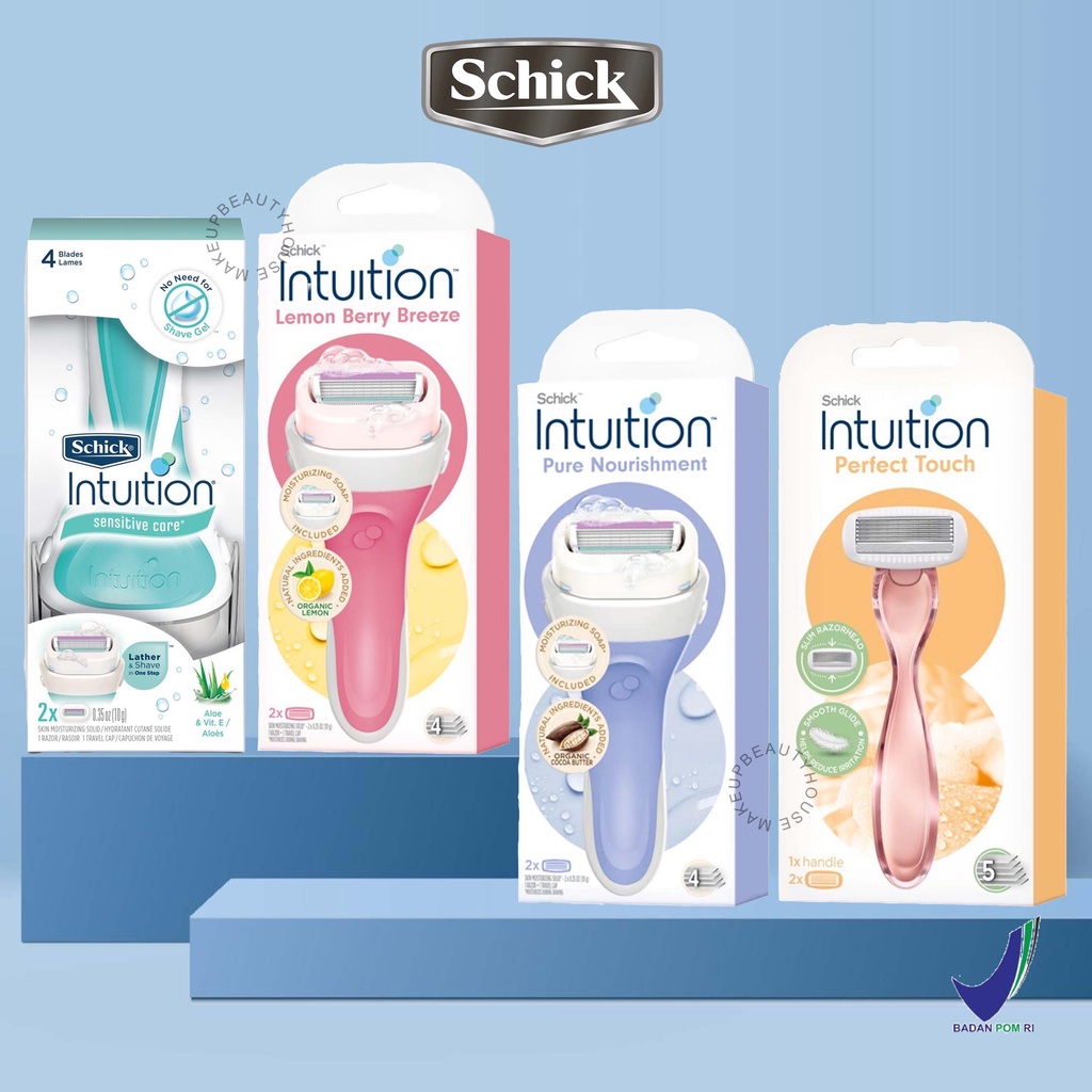 Jual SCHICK Intuition - Perfect Touch | Lemon Berry Breeze | Pure ...