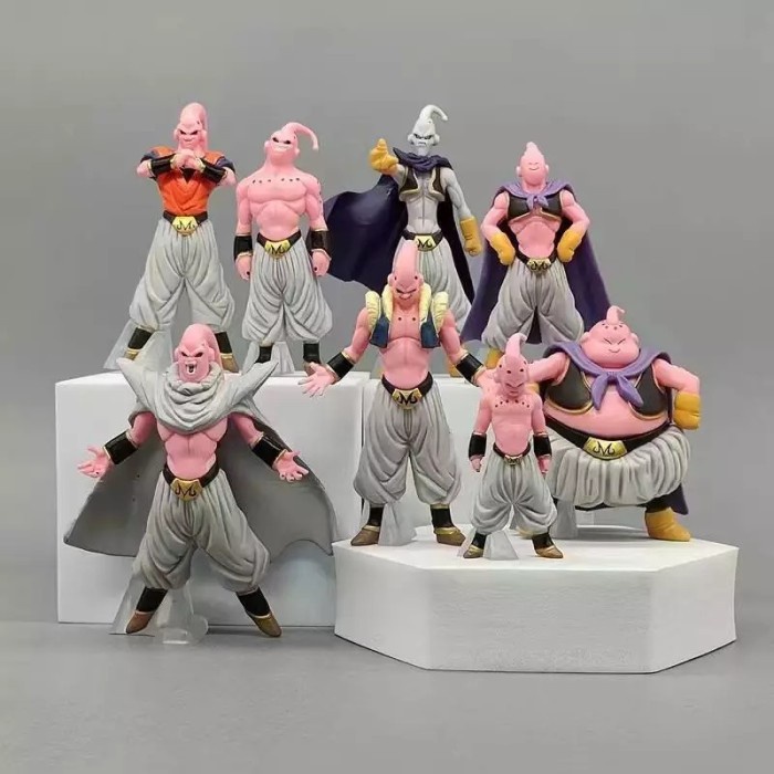 Jual majin buu figure set 8 dragon ball | Shopee Indonesia