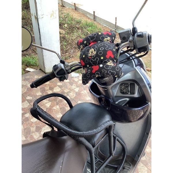 Jual new jok bonceng anak motor matic full black series free bantal ...