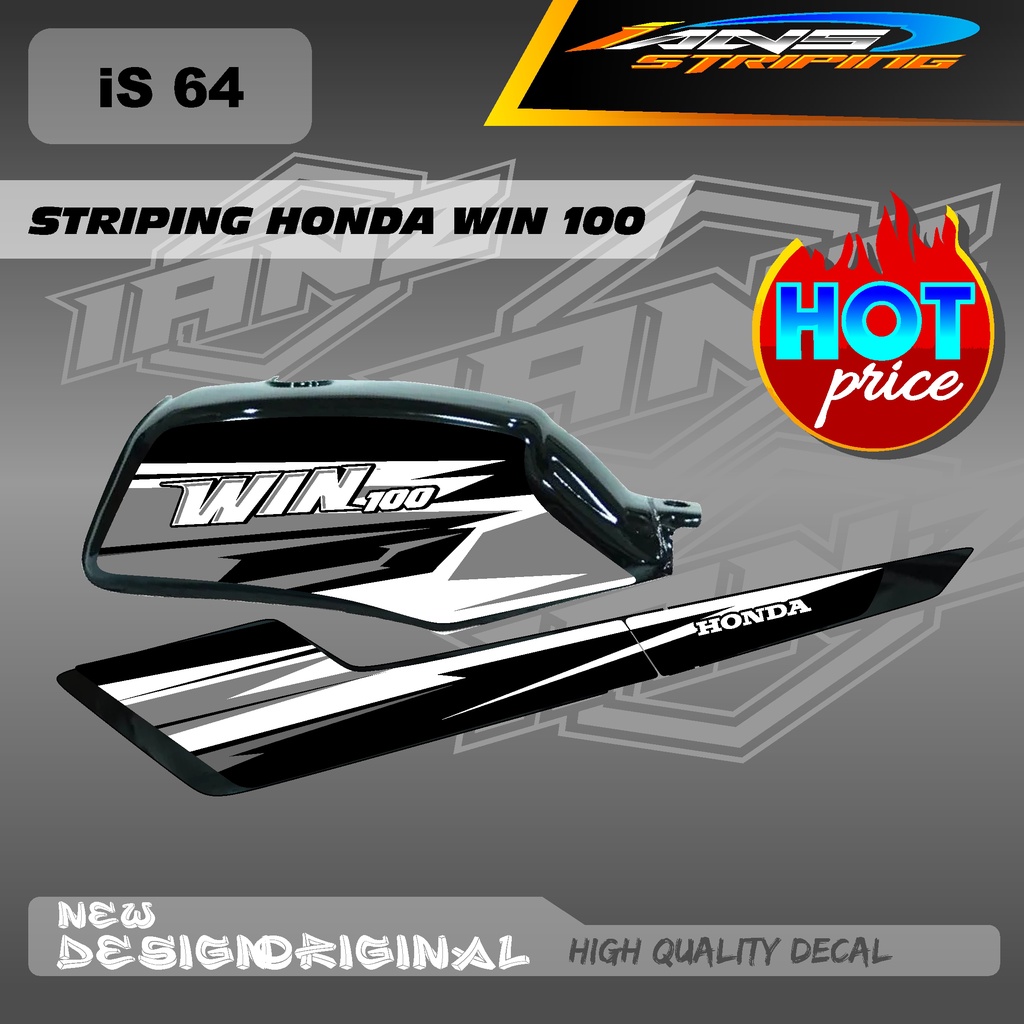 Jual LIST TANGKI WIN100 CUSTOM DECAL HOLOGRAM / NON HOLOGRAM IS64 ...