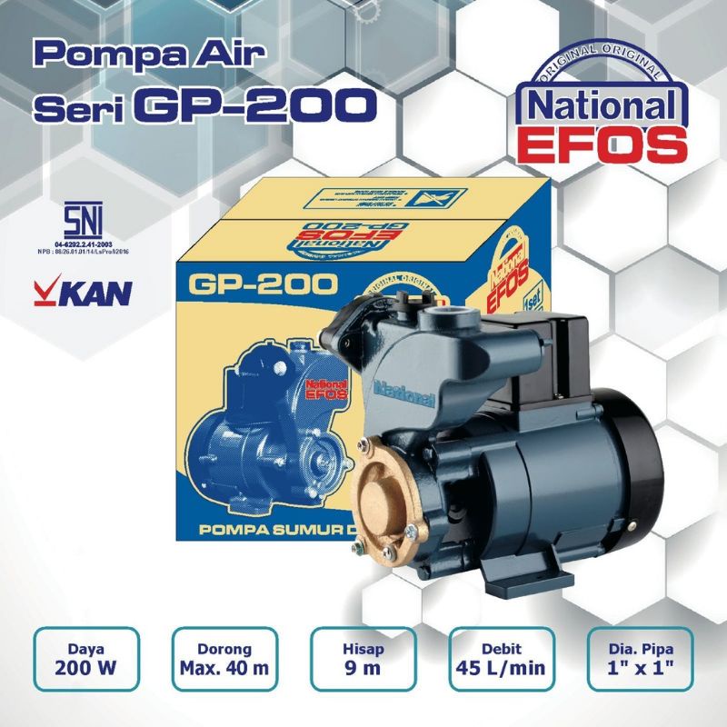 Jual Pompa air GP-200 200 WAAT NATIONAL GOOD NATIONAL | Shopee Indonesia