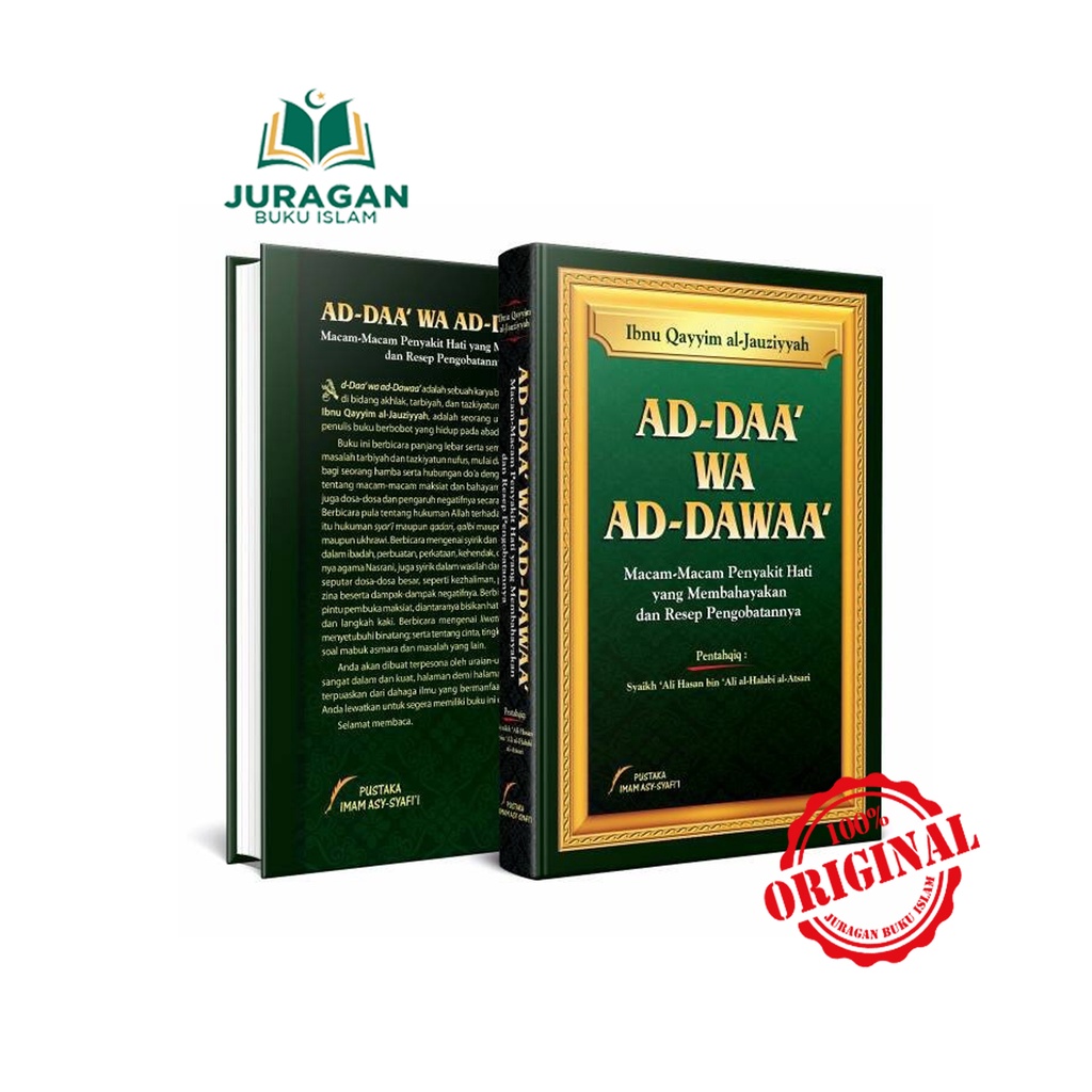 Jual BUKU Ad-Daa Wad Dawaa - Obat Hati - Ibnu Qayyim - Pustaka Imam ...