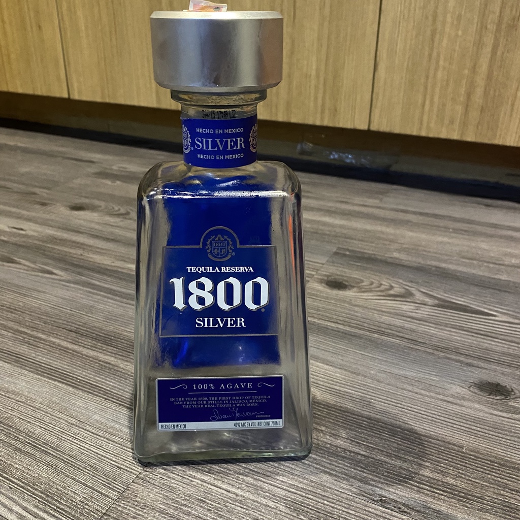 Jual Botol Kosong Tequila 1800 Espolon El Jimador Bekas Alkohol untuk ...