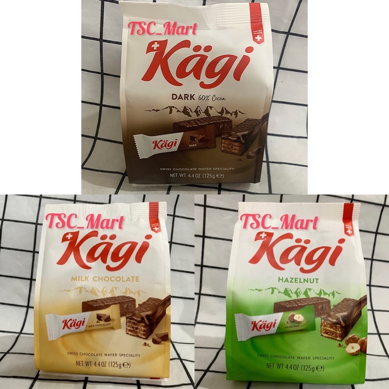 Jual Kagi Milk Chocolate 125gr / Kagi Hazelnut 125gr / Kagi / Classic ...