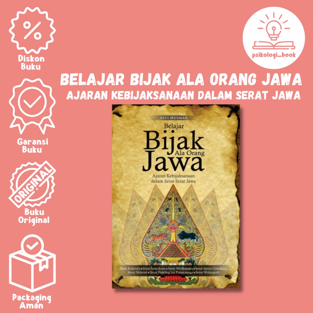 Jual Buku Belajar Bijak Ala Orang Jawa Ajaran Kebijaksanaan Dalam