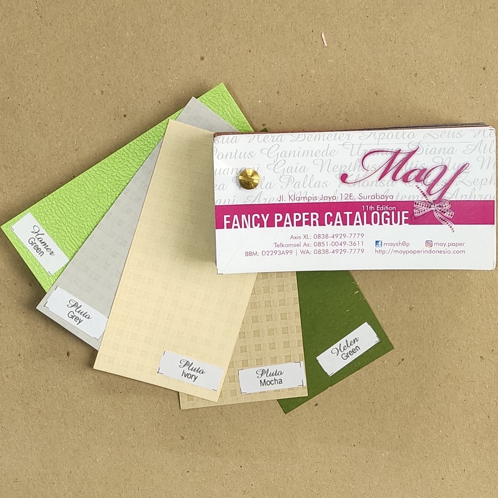 Jual Kertas Fancy Paper Premium Textur Kotak 3D (Pluto) | Shopee Indonesia